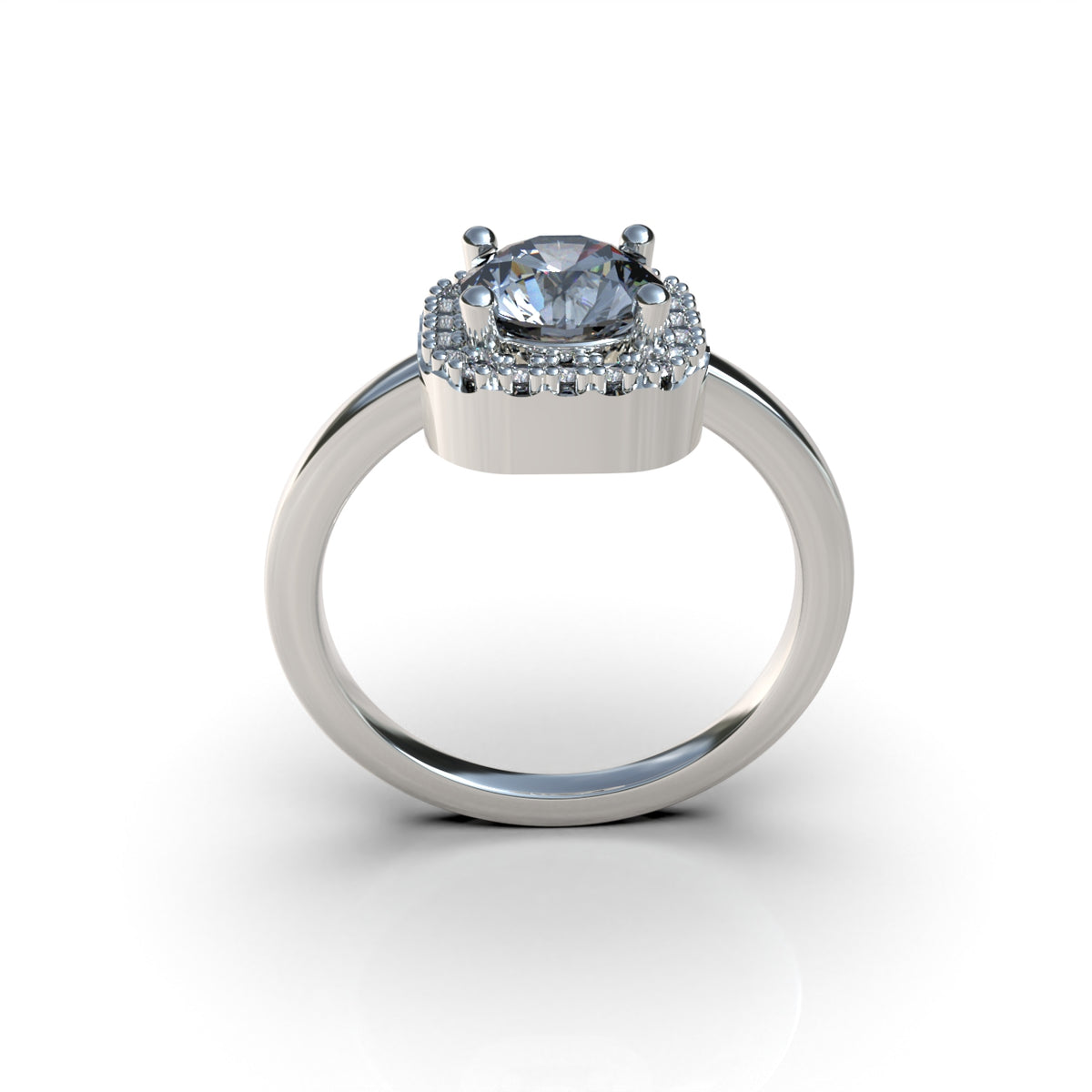 Anillo Roseta R – luya18k